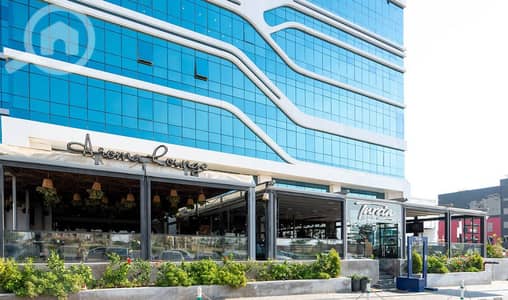 مكتب اداري للايجار 55م + وحدة جراج بتريفيوم كومبلكس Trivium complex ...