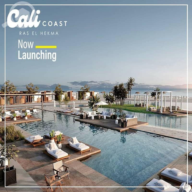 شاليه للبيع 96متر + رووف ( تشطيب سوبر لوكس ) في قرية كالي كوست cali coast الساحل الشمالي | Bayut ...